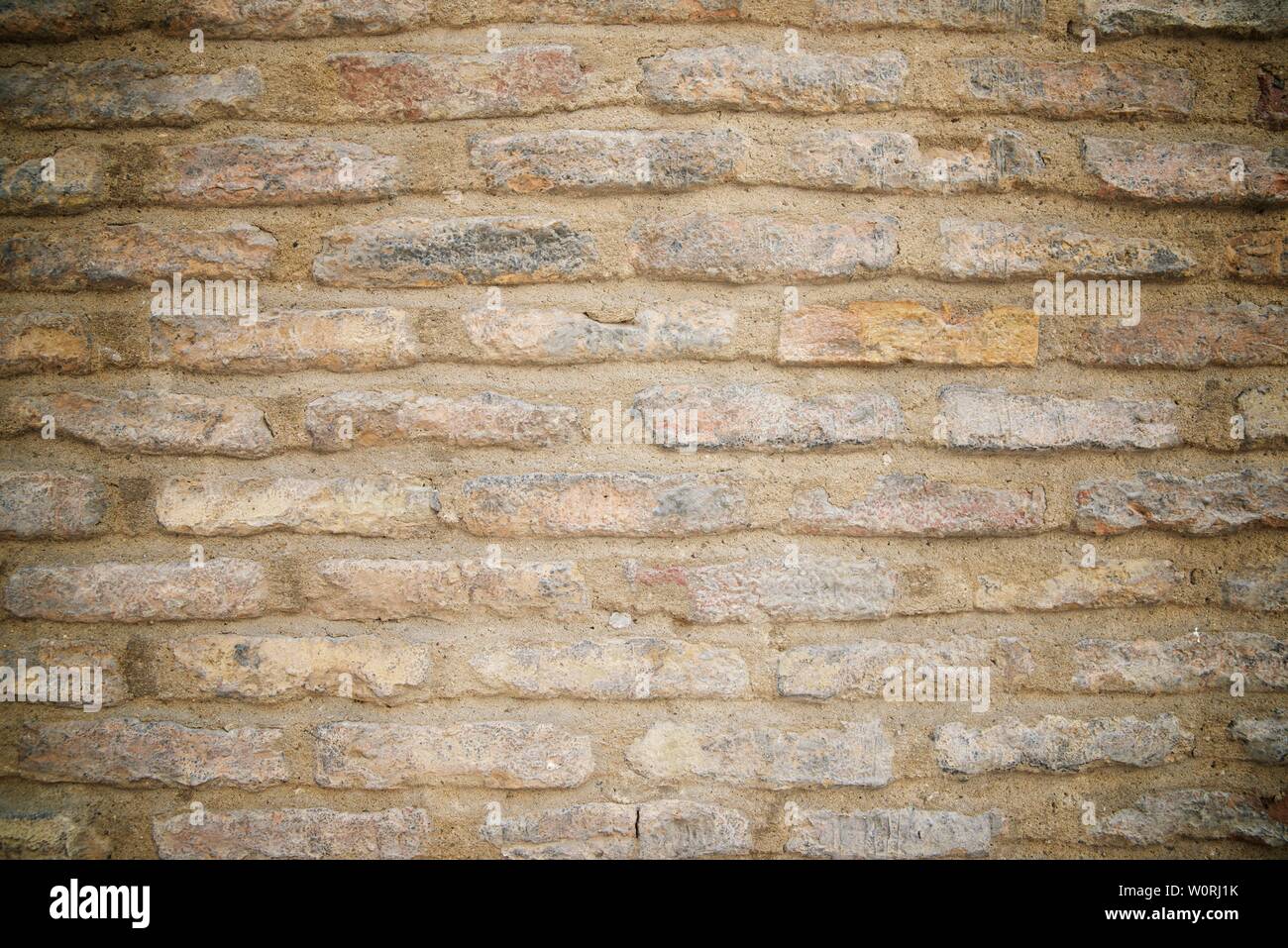 Brick wall background at high resolution in Spain Stock Photo - Alamy