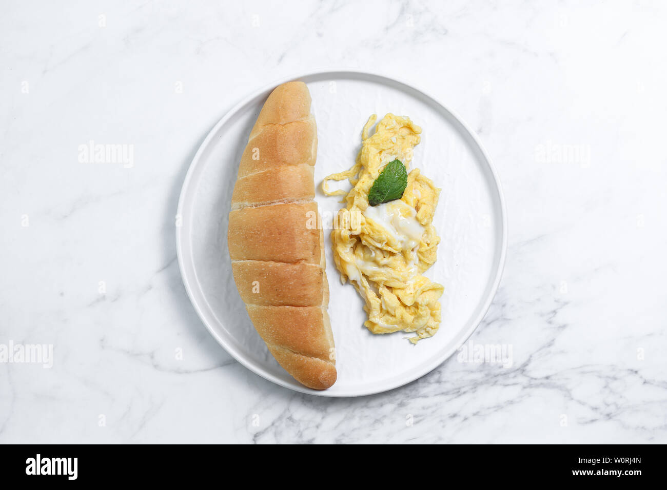 Healthy Western Breakfast Stock Photo - Alamy