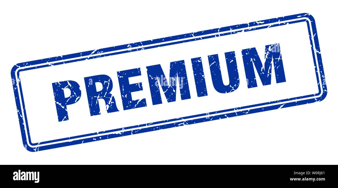 premium stamp. premium square grunge sign. premium Stock Vector Image ...