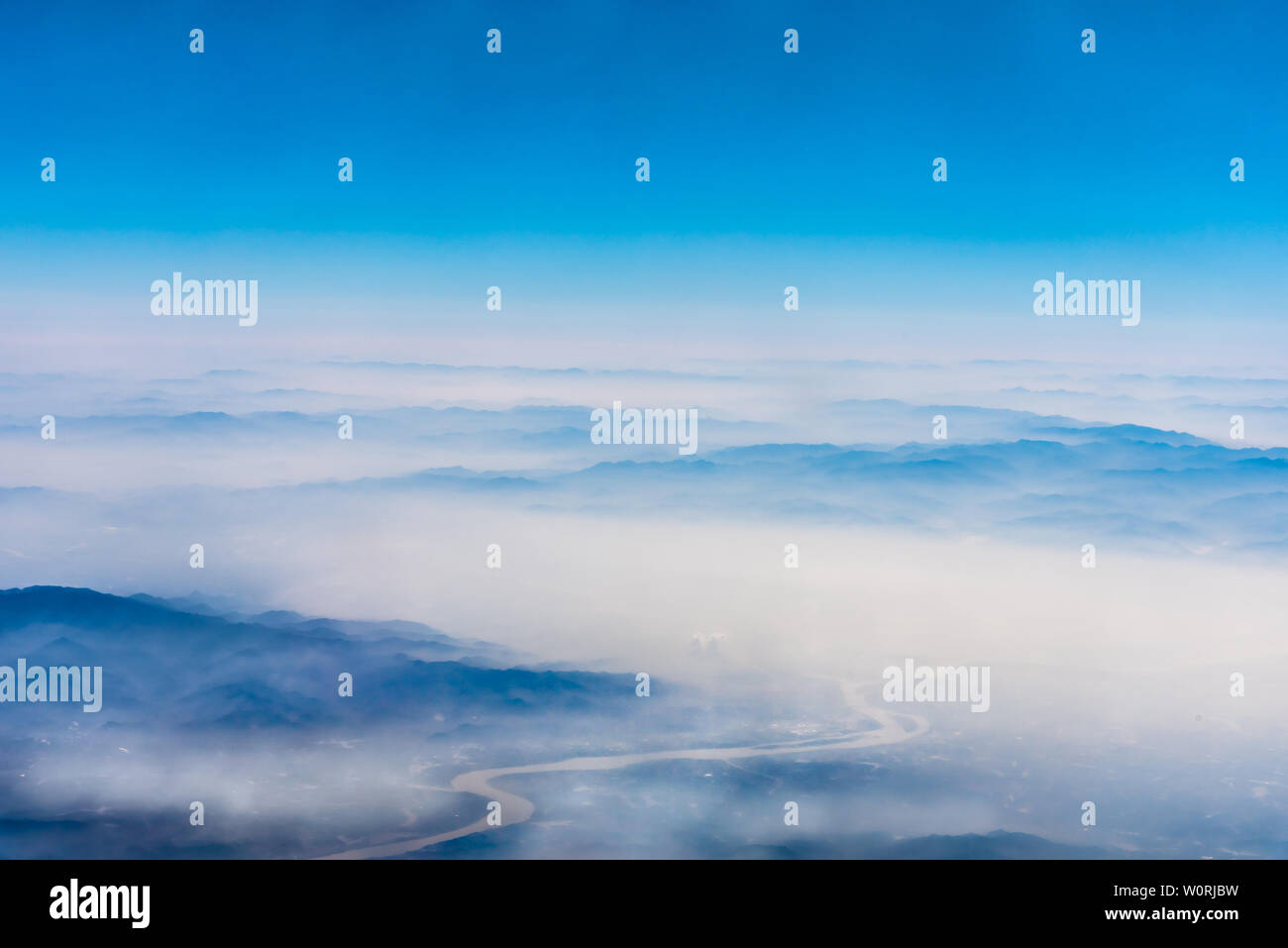 Ten thousand meters of high-altitude aerial photography of the ...