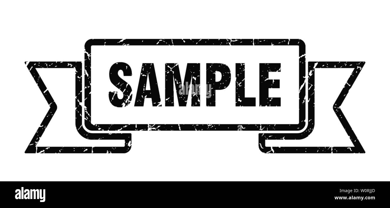 Ribbon sample Black and White Stock Photos & Images - Alamy