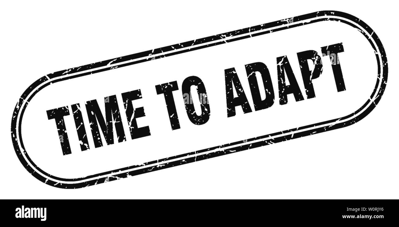 Time to adapt vector vectors hi-res stock photography and images - Alamy