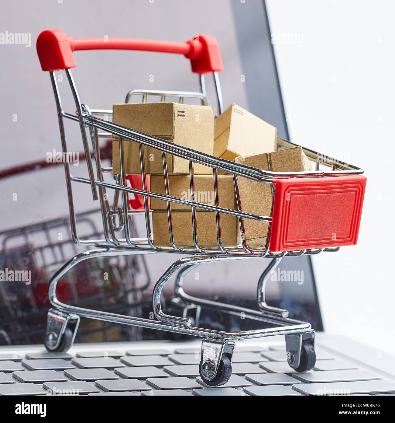 Freight shopping carts hi-res stock photography and images - Alamy