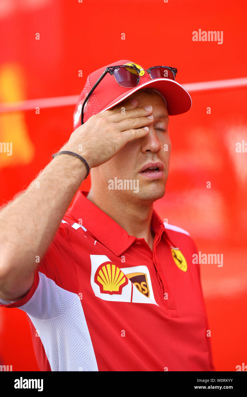 Sebastian VETTEL, GER (Scuderia Ferrari), gesture, disappointment ...