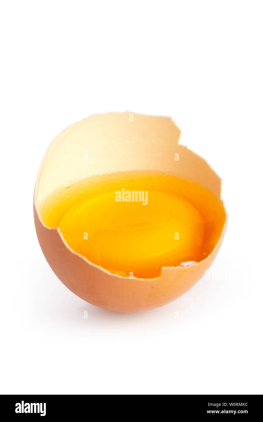 egg on white background Stock Photo - Alamy