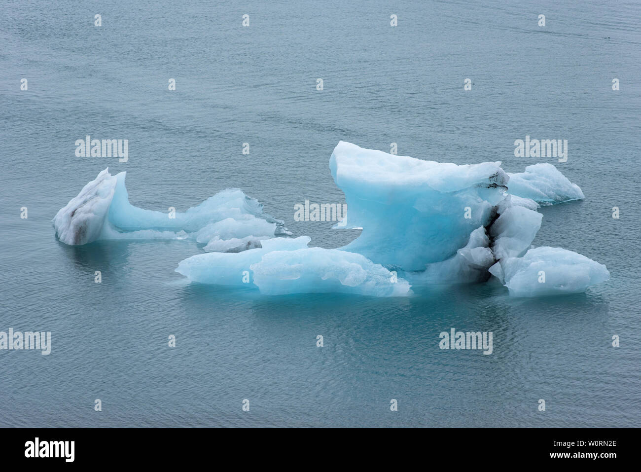 Melting icebergs as a result of global warming and climate change ...