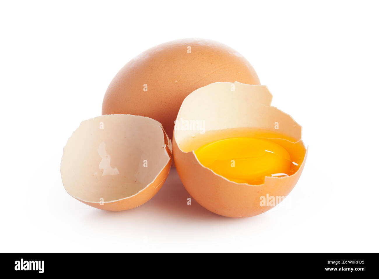 egg on white background Stock Photo - Alamy