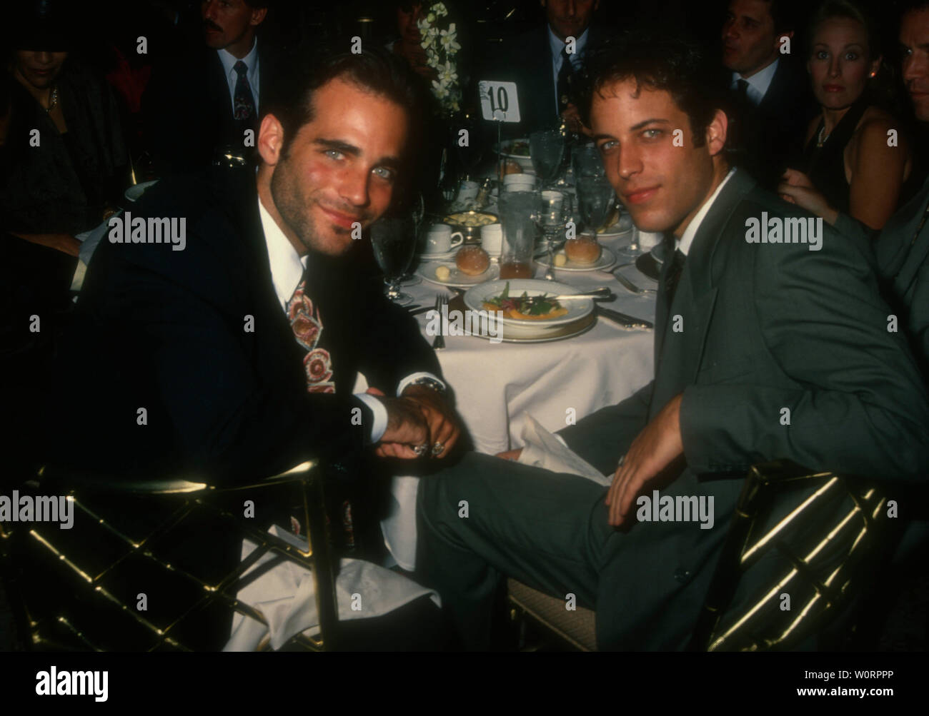 Beverly Hills, California, USA 29th August 1994 Actor Brian Bloom and ...