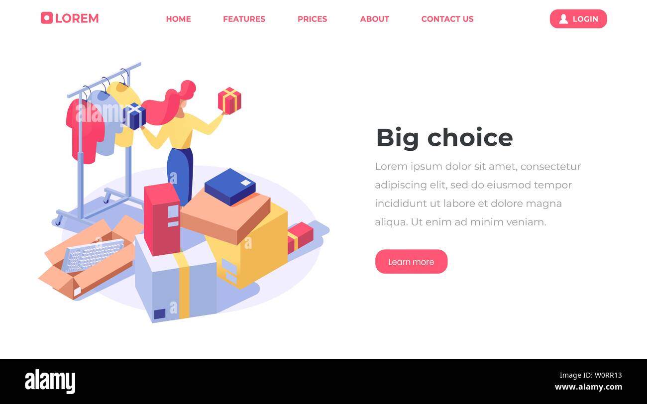 Assortment of goods Stock Vector Images - Alamy