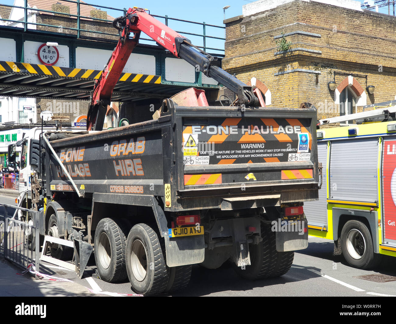 Police lorry hi-res stock photography and images - Alamy