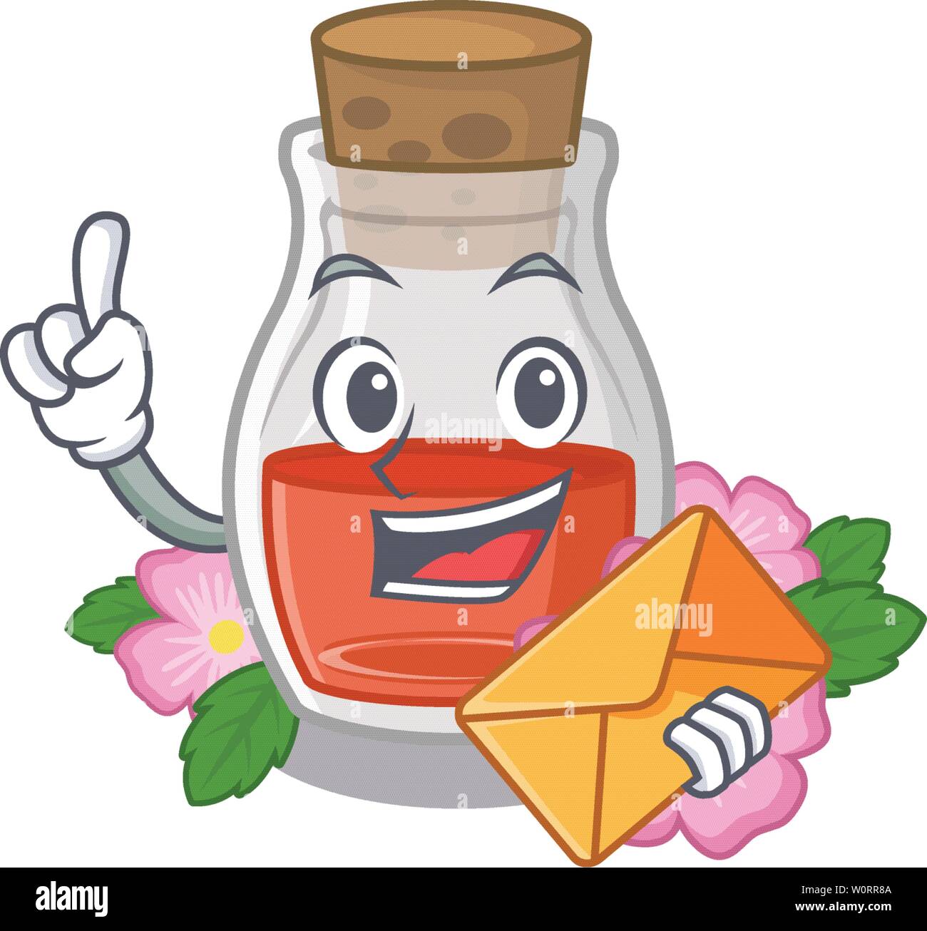 Flower seed envelope Stock Vector Images - Alamy