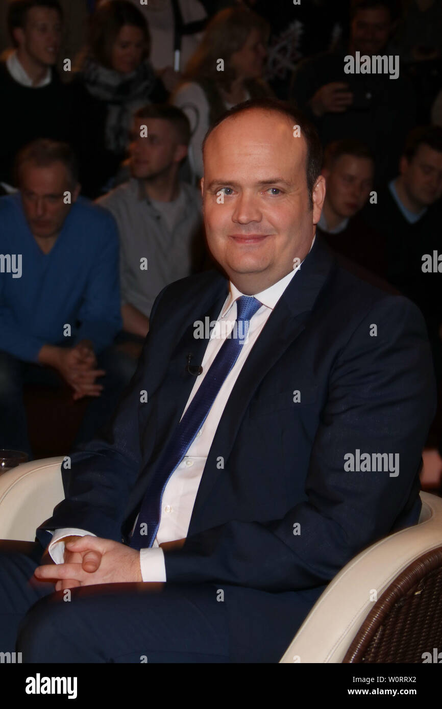 Robin Alexander, Journalist, Lanz, Sendung vom 18.01.2018, Hamburg ...