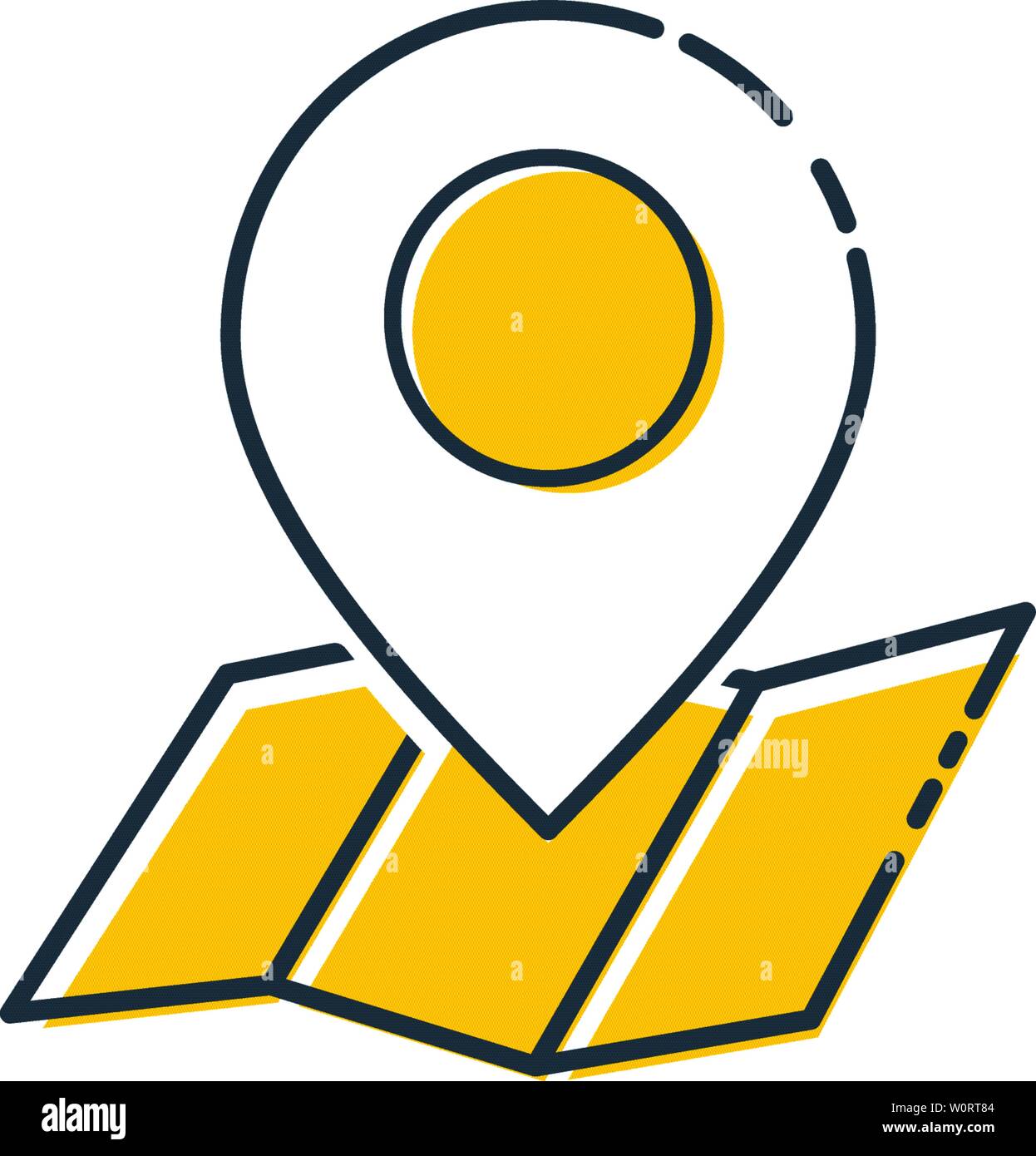 This image is a vector file representing a map location app Vector ... This image is a vector file representing a map location app Vector ...