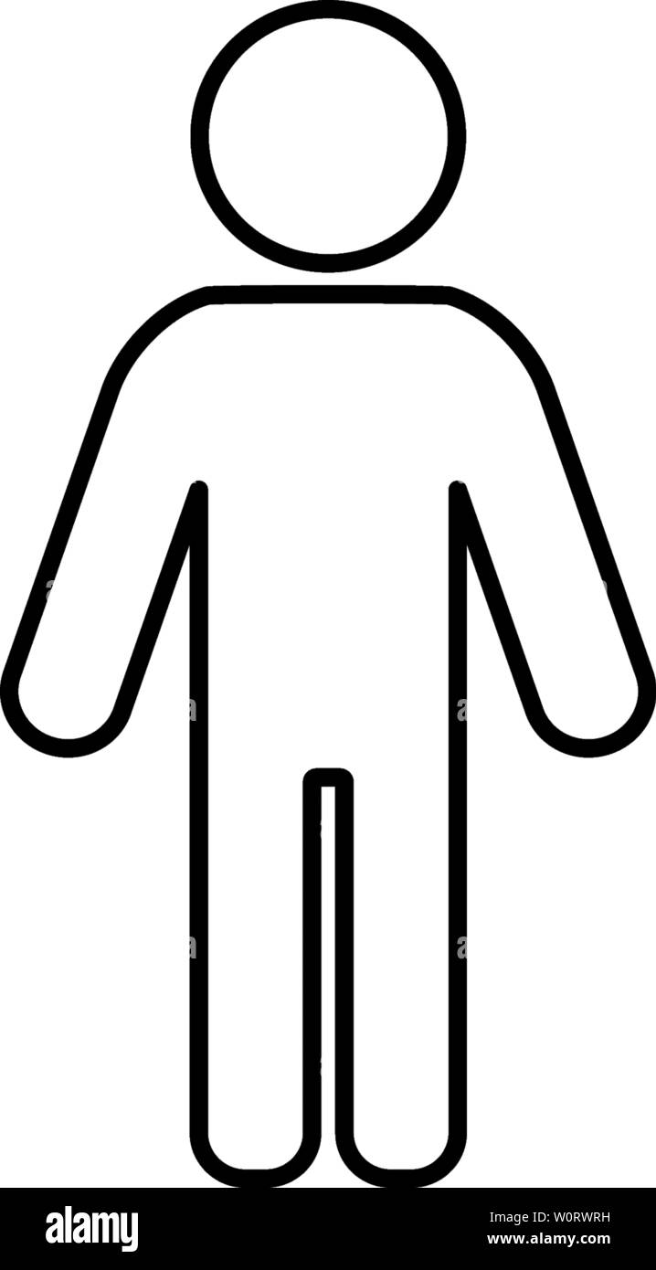 People Icon in trendy flat style isolated on grey background. Crowd ...