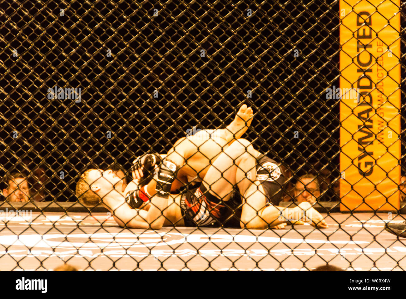 Hamburg, Germany - Nov 18th, 2017: The fight between Alexander Luster ...