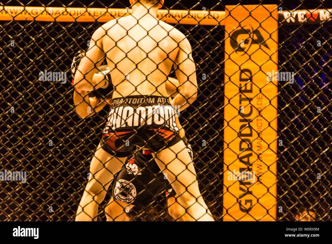 Hamburg, Germany - Nov 18th, 2017: The fight between Alexander Luster ...