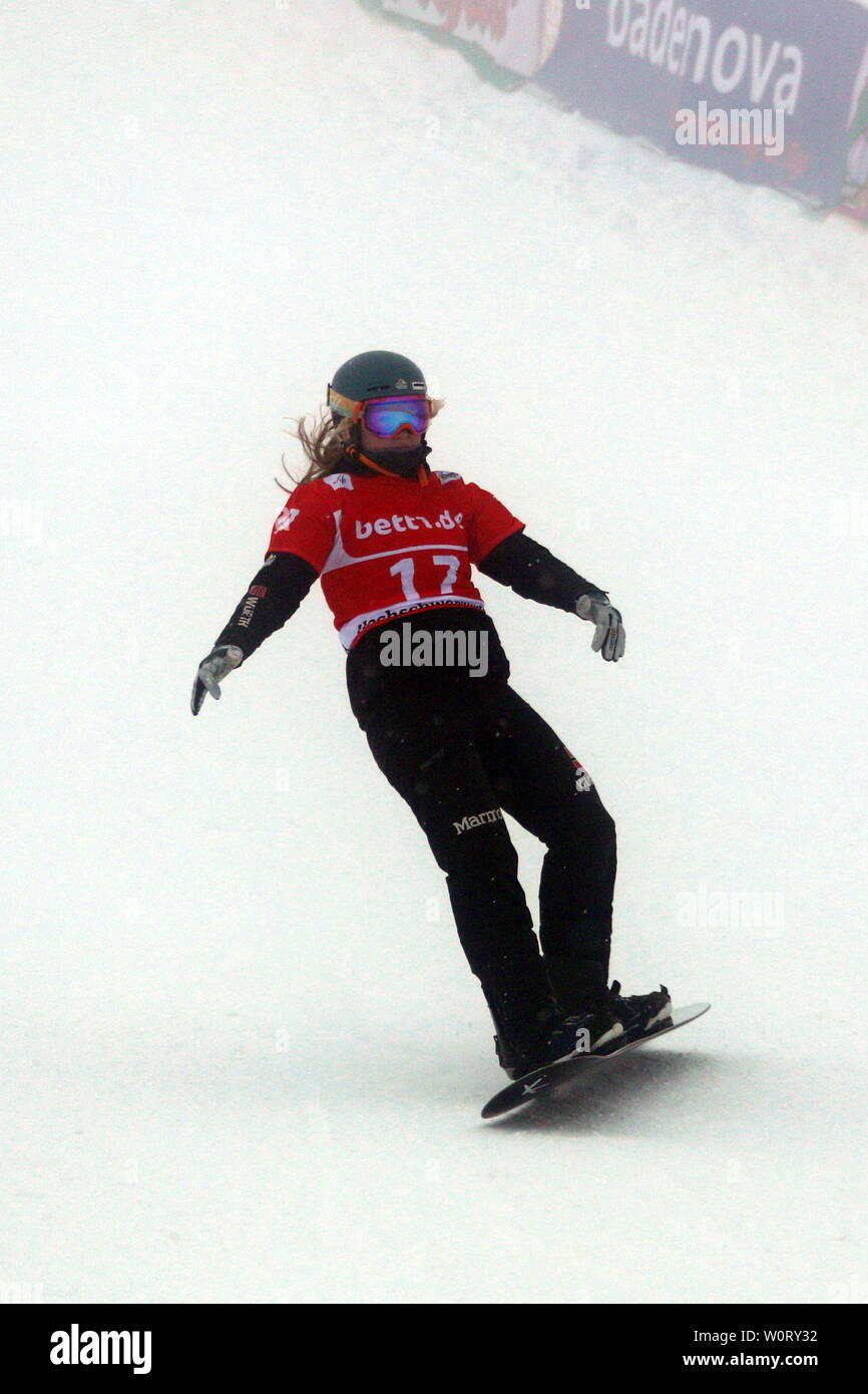 Jana Fischer (SC Löffingen GER) in der Qualifikation FIS Weltcup ...