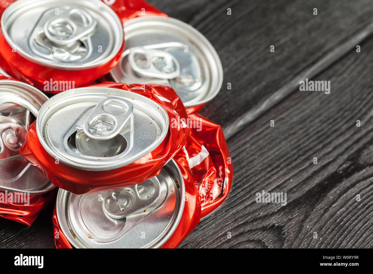 aluminum cans. recycling Stock Photo - Alamy