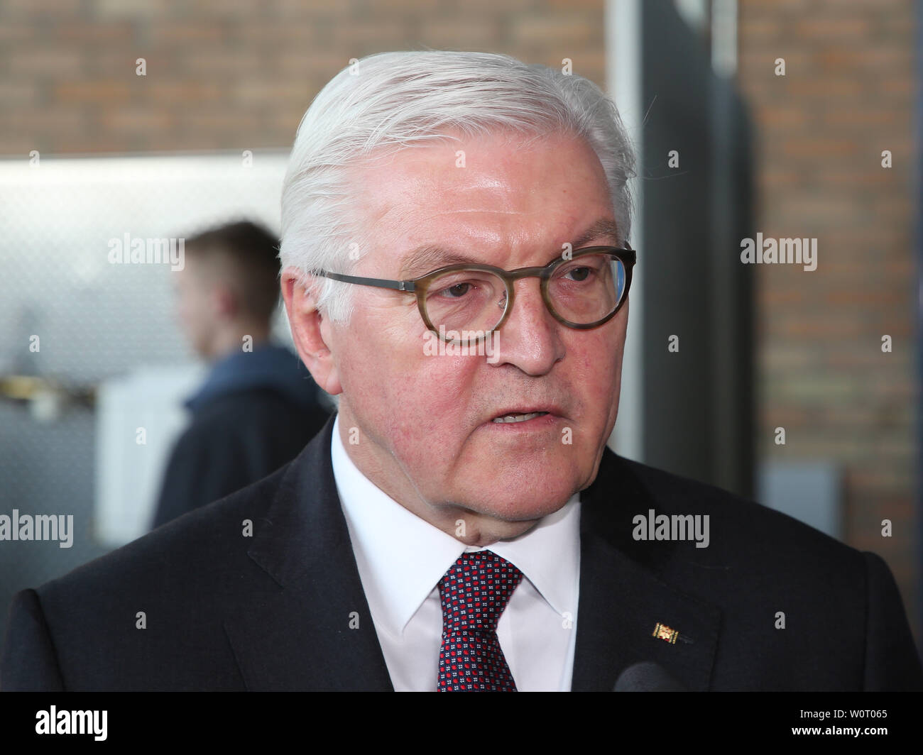 Bundespräsident Dr. Frank-Walter Steinmeier beim Antrittsbesuch am 14. ...