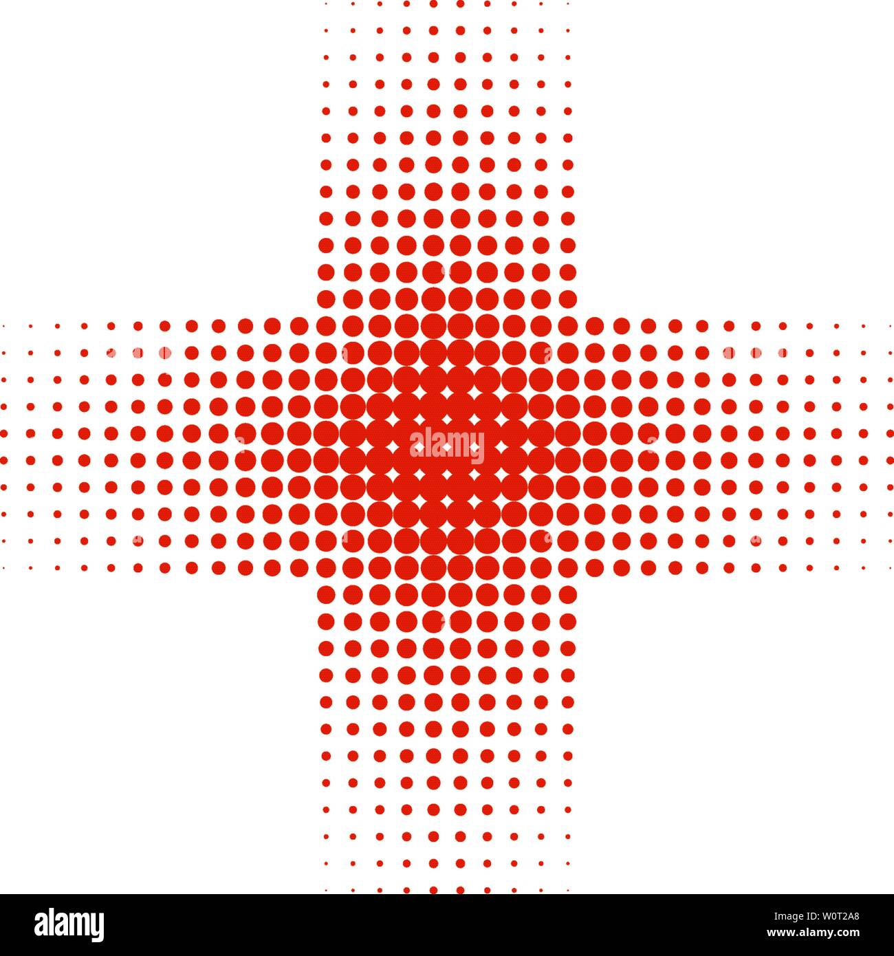 First aid. Medical cross vector icon. Medicinal and pharmacy sign. Eps ...