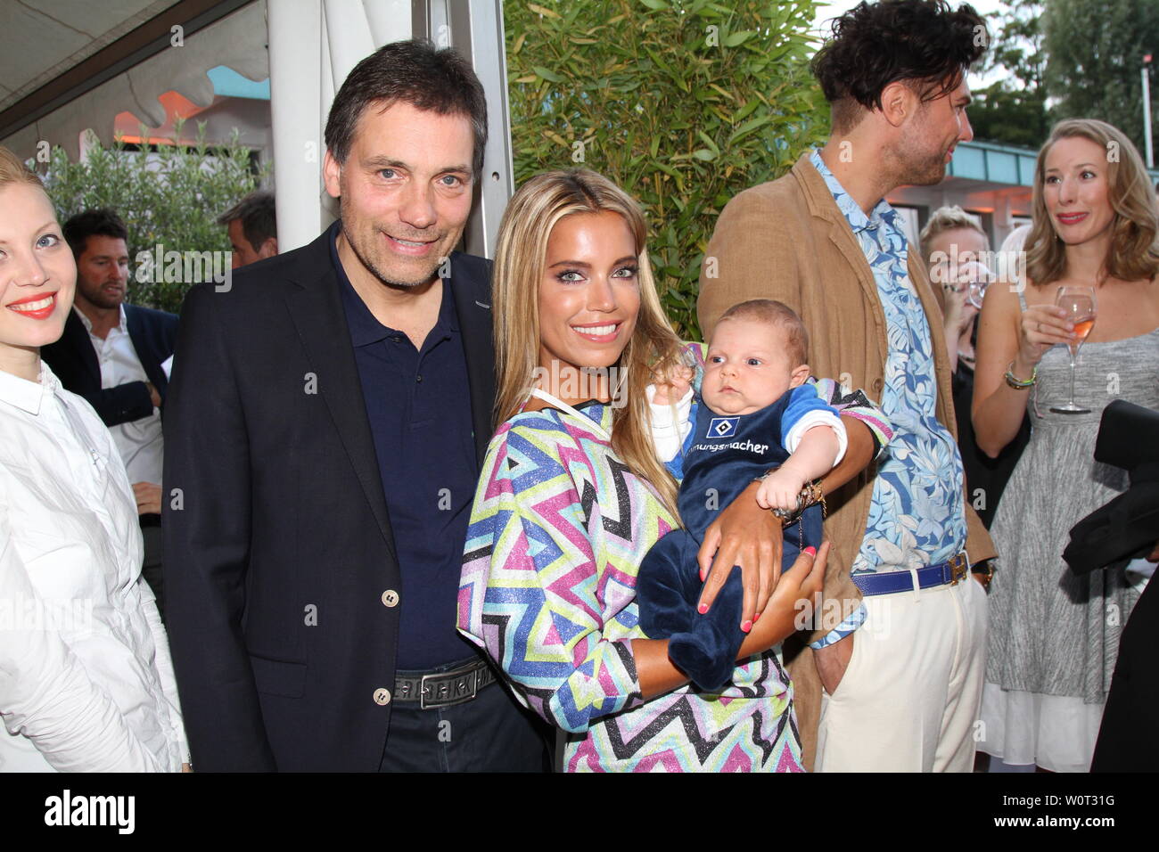 Sylvie Meis mit Baby Alexander Lucien Rienau,David Rienau Andre ...