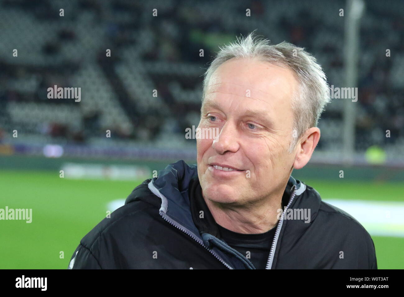 Emotion trainer christian streich freiburg hi-res stock photography and ...