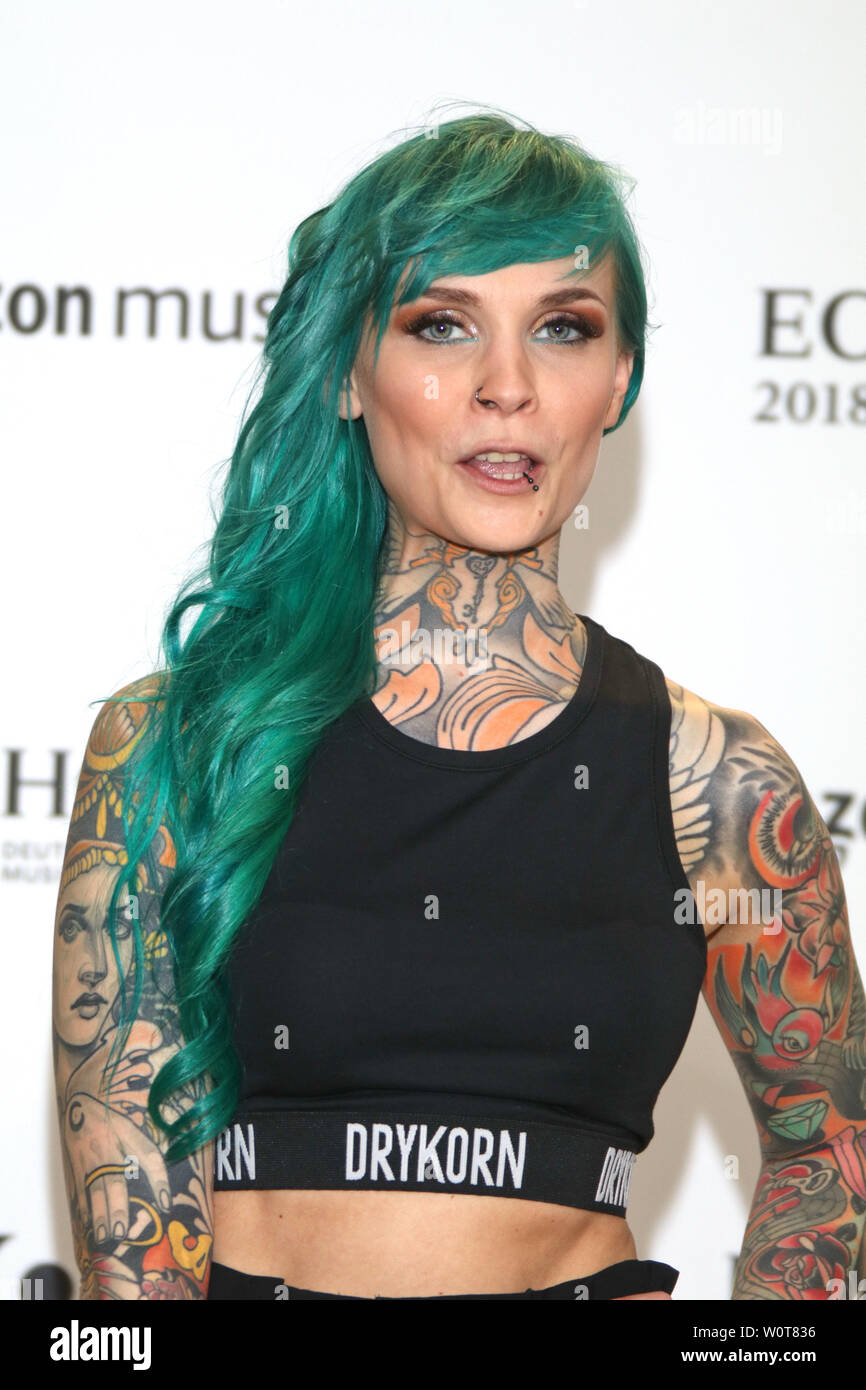Eule (Saengerin), Echo Verleihung 2018, Messe Berlin, 12.04.2018 Stock ...