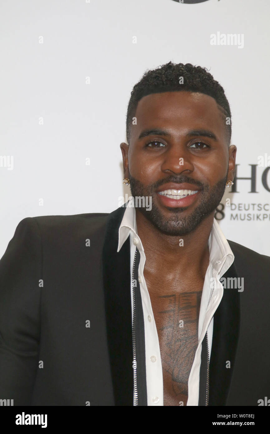 JAson Derulo, Echo Verleihung 2018, Messe Berlin, 12.04.2018 Stock ...