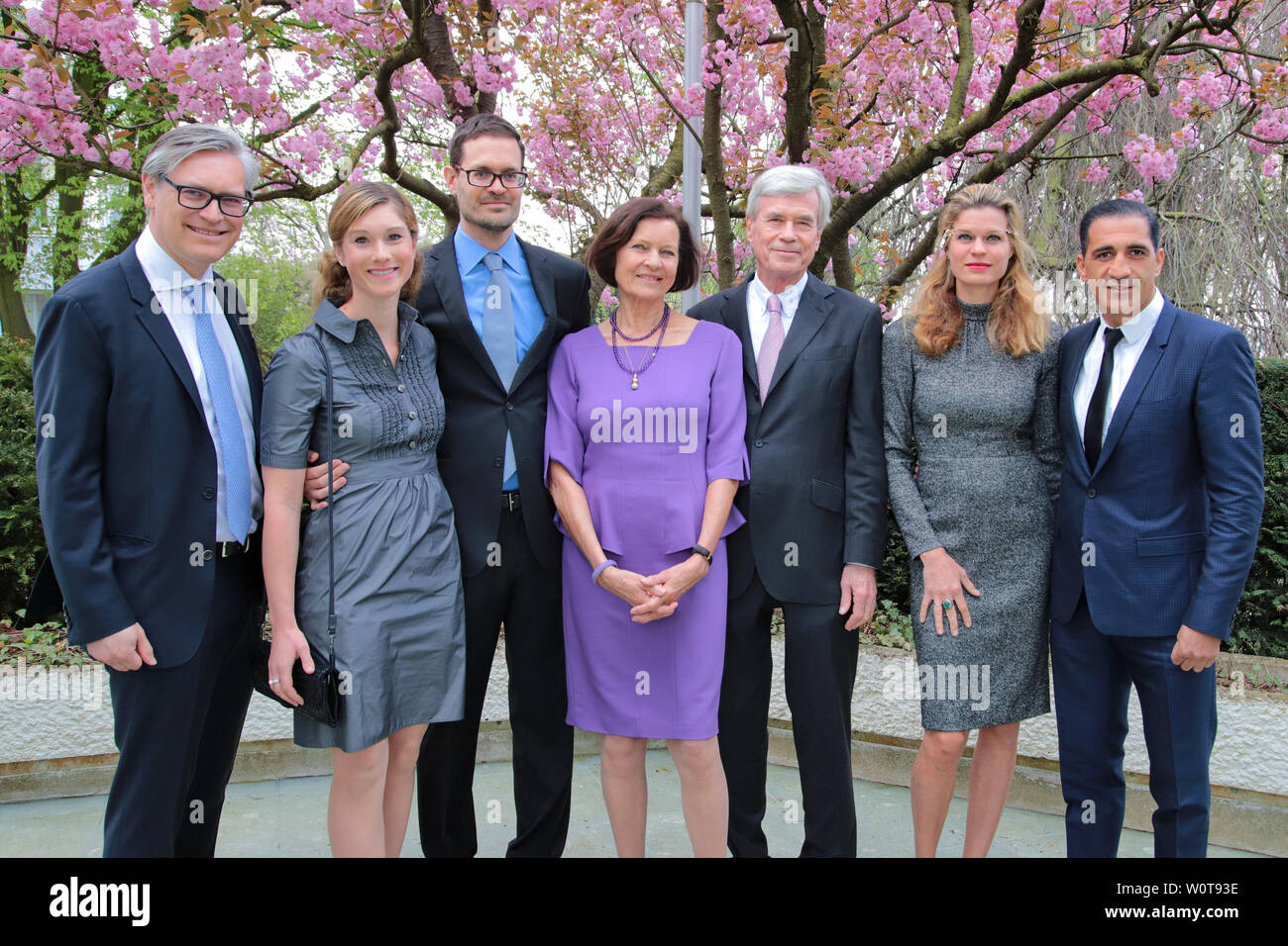 Alexander Otto, Janina Lin Otto mit Ehemann Benjamin Otto, Christl Otto ...
