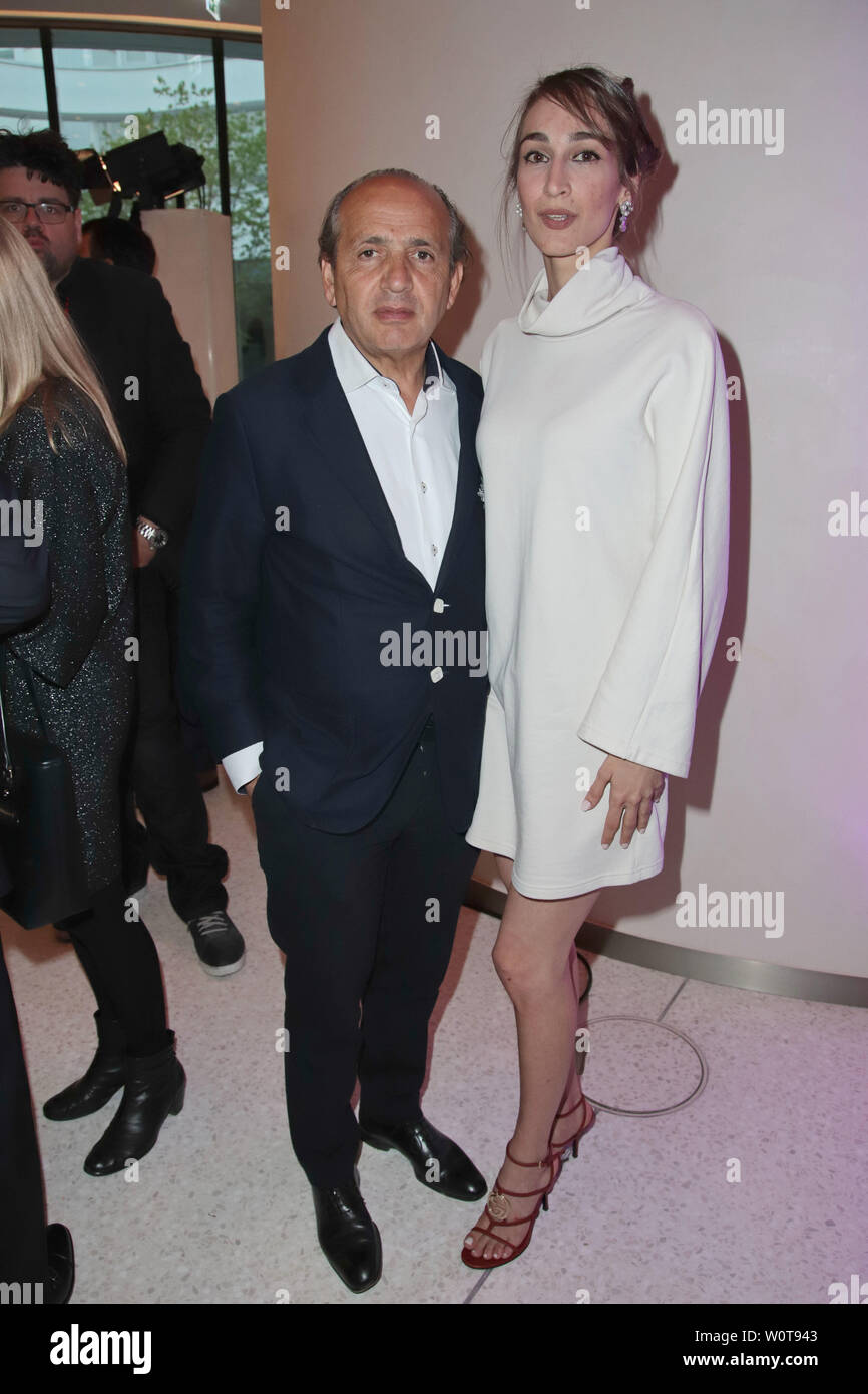 Hadi Teherani mit Samira Kashkooli, Media Entertainment Night im Hotel ...