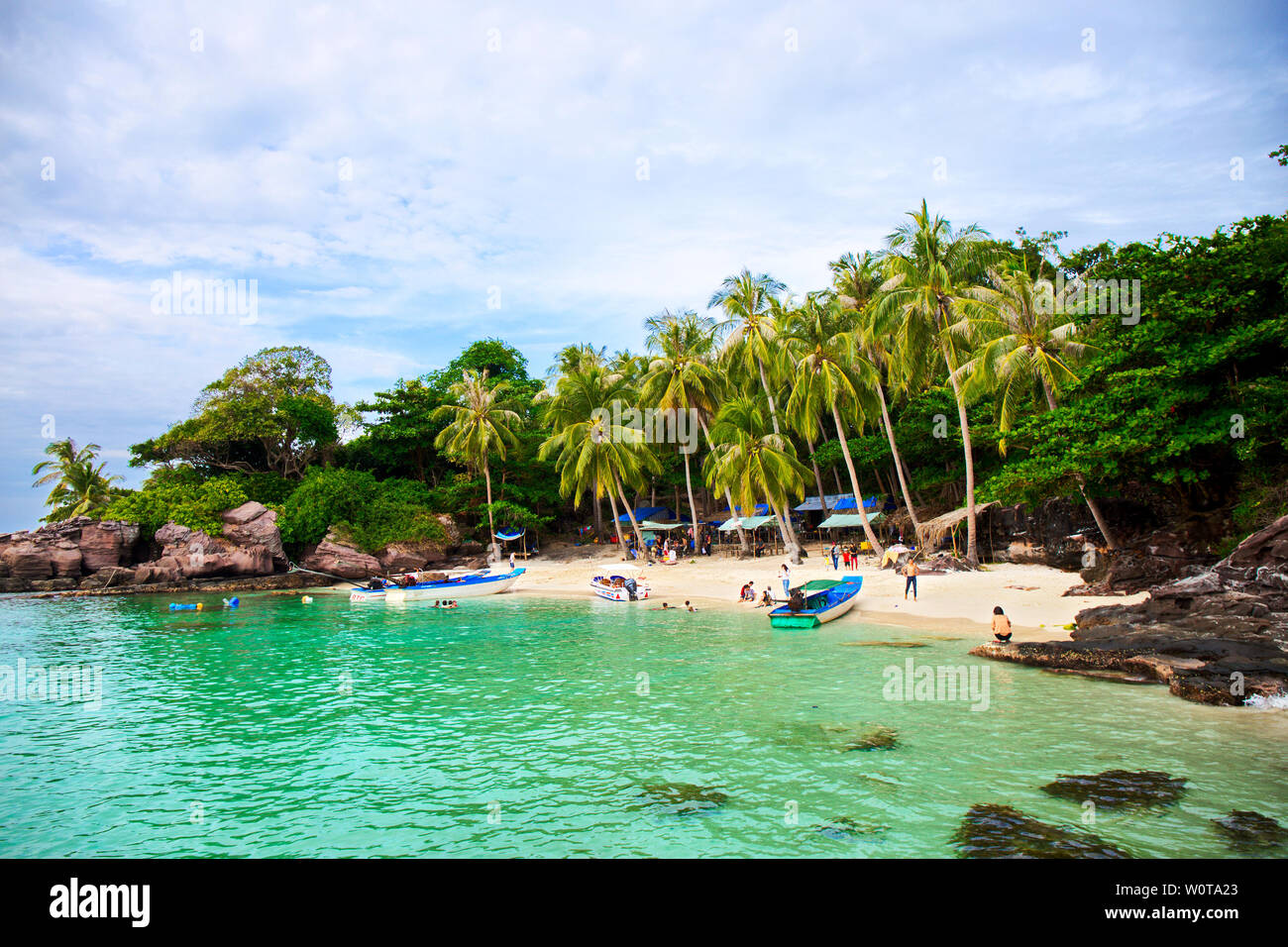 Nice landscape in Phu Quoc islands, Vietnam Stock Photo - Alamy