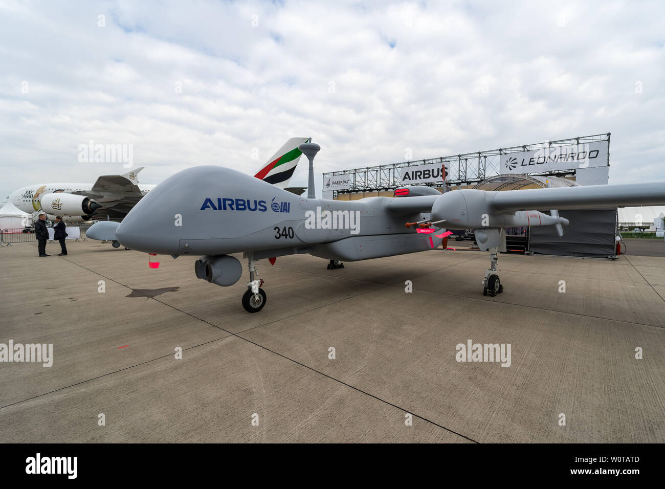 BERLIN, GERMANY - APRIL 25, 2018: Reconnaissance Medium-altitude long ...