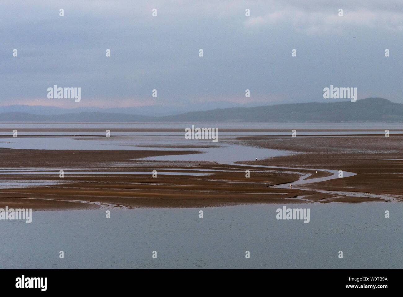 Tide across the sands at Morecambe bay Stock Photo - Alamy