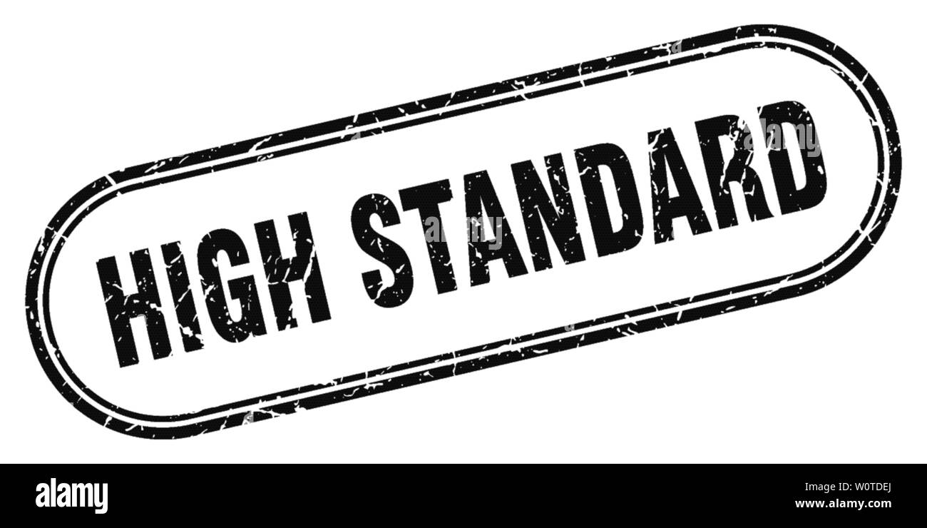 High standard stamp Black and White Stock Photos & Images - Alamy