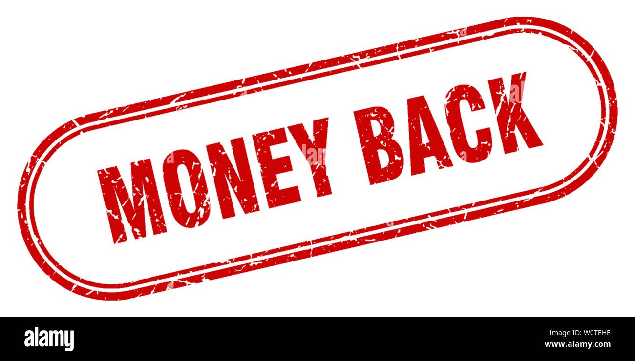money back stamp. money back square grunge sign. money back Stock ...