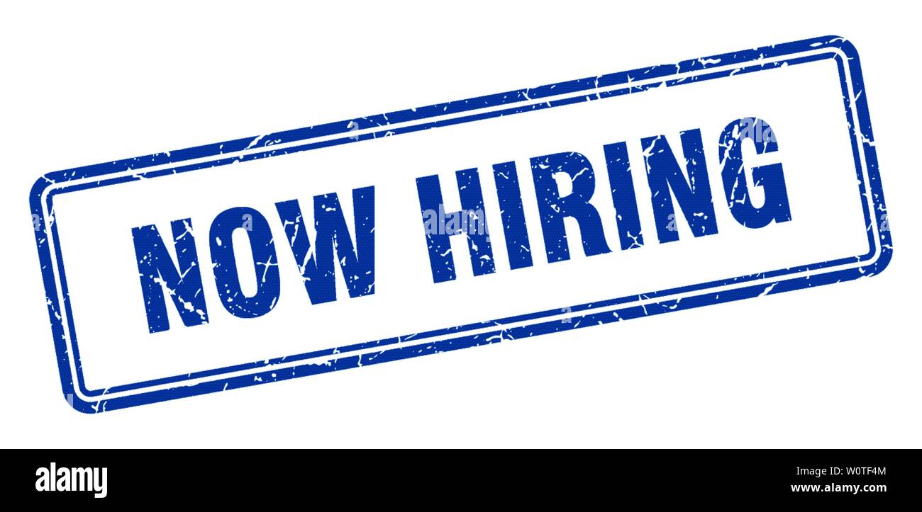 now hiring stamp. now hiring square grunge sign. now hiring Stock ...