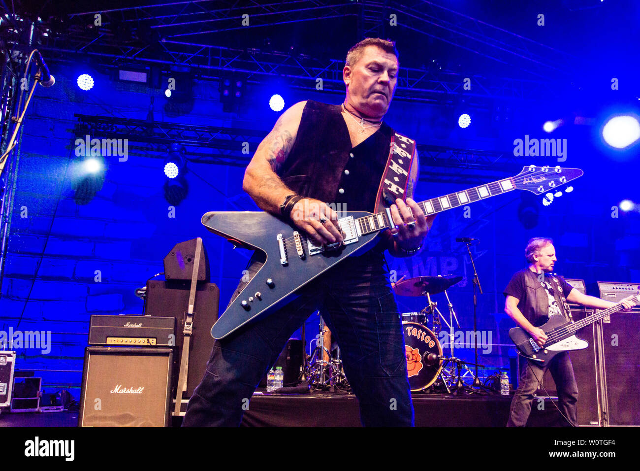 Rose tattoo band hi-res stock photography and images - Alamy