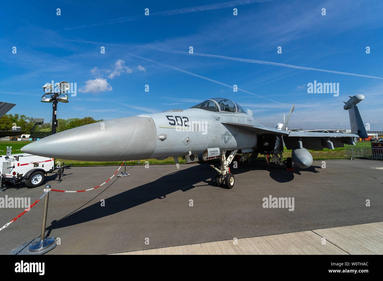 United states navy jet electronic warfare jet hi-res stock photography ...