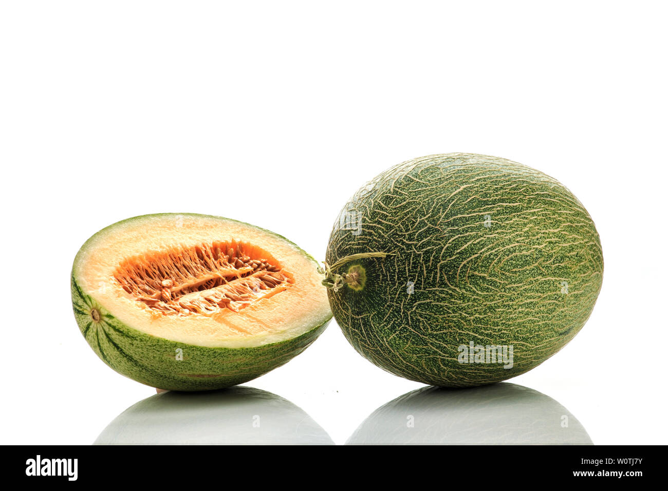 Water droplets of melon plant hi-res stock photography and images - Alamy