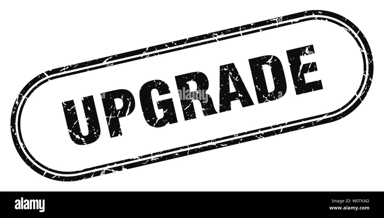 upgrade stamp. upgrade square grunge sign. upgrade Stock Vector Image ...