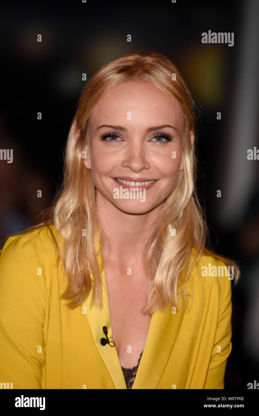 Janin Ullmann bei der NDR Talkshow "Tietjen und Bommes" im NDR Studio ...