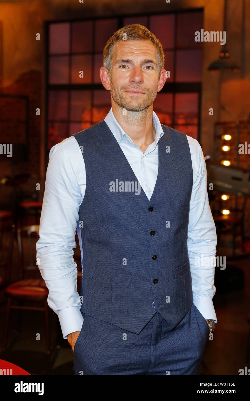 Micky Beisenherz, Koelner Sommertreff (Folge 4 ), WDR Studio BS2, Koeln, 31.08.2018 Stock Photo ...