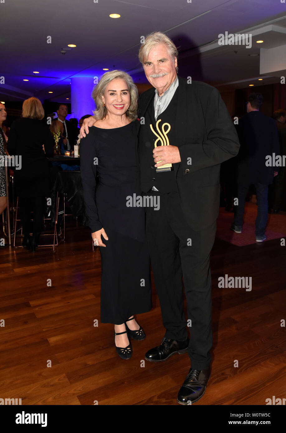 Peter Simonischek and Brigitte Karner attends the Aftershow-Party at ...