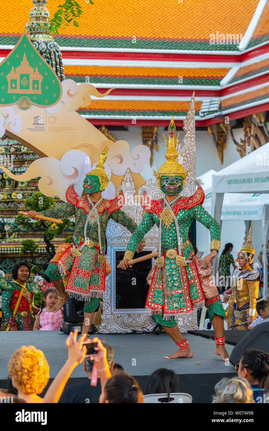 Bangkok, Thailand - November 03, 2018: Khon performance, Thai ...