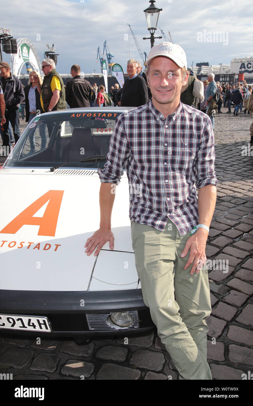 Tim Schrick (Moderator), Ziel der Auto Bild Klassik Rallye "Die Nordsee ...