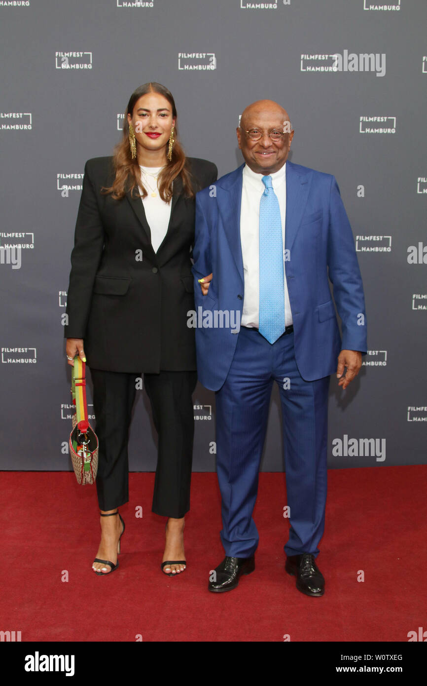 Jessica Karan, Ian Karan, FIlmfest Hamburg, Eroeffnungstag, 27.09.2018 ...