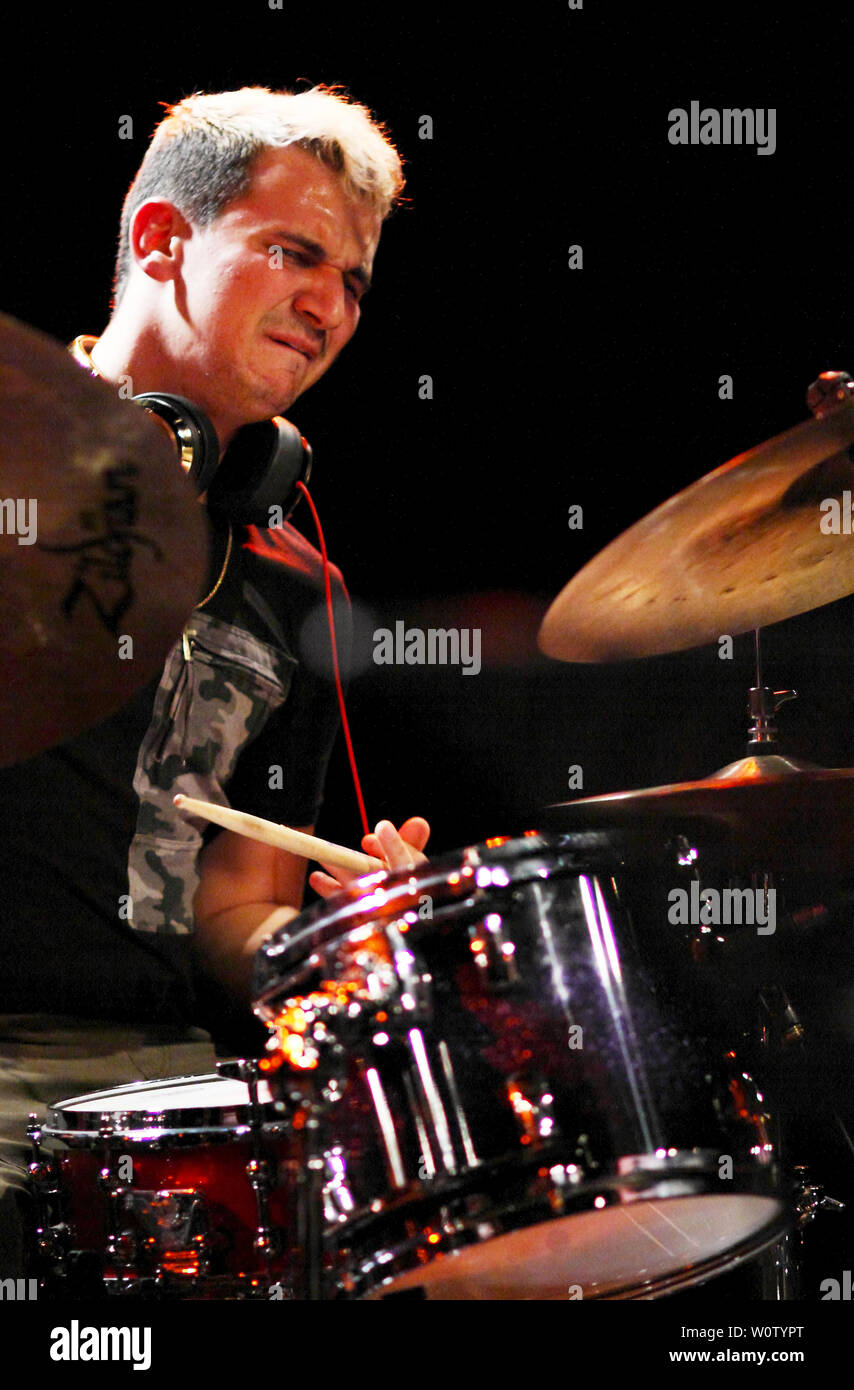 The saxophonist and DJ Soweto Kinch and his band from Birmingham in ...