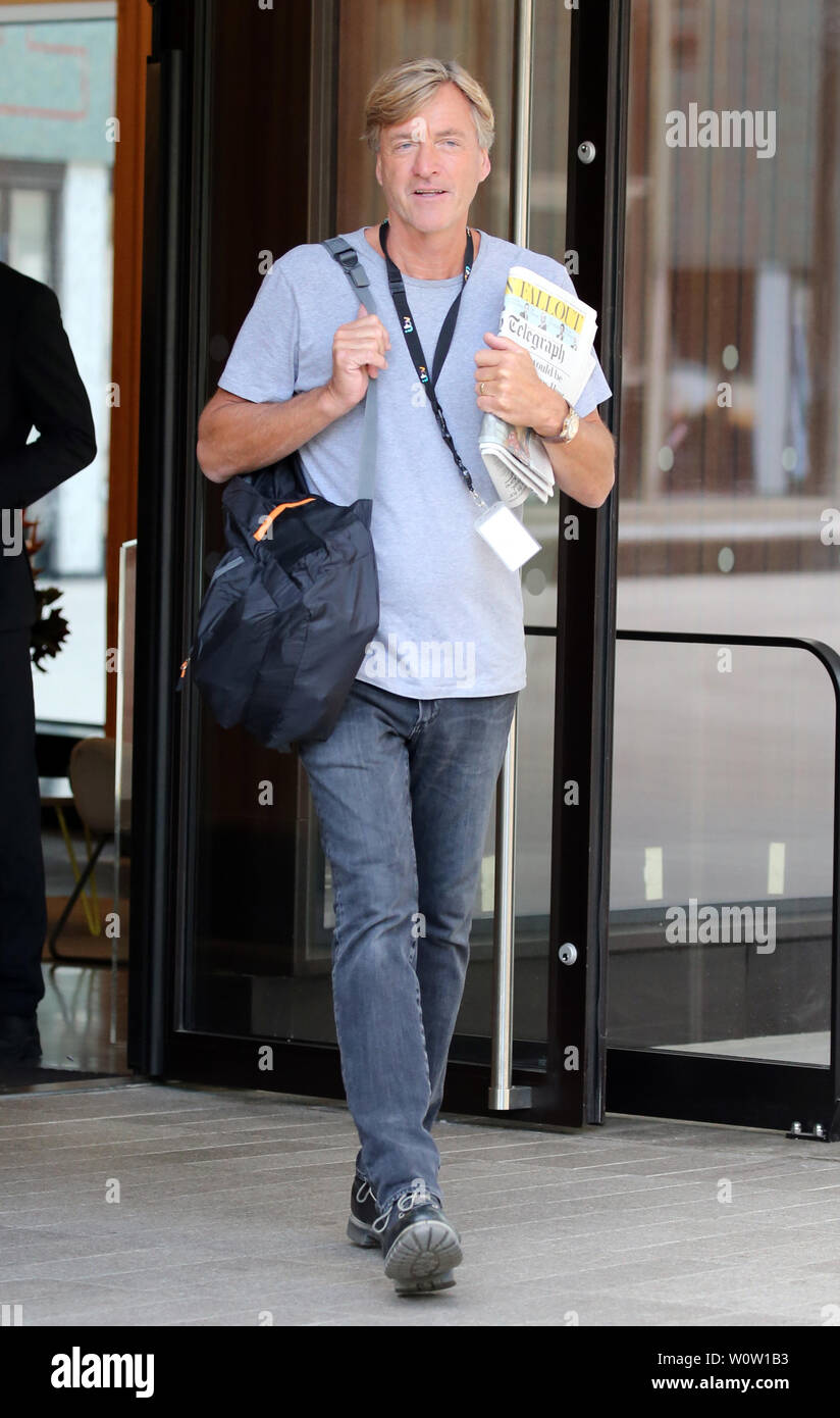 Richard Madeley outside ITV Studios Featuring: Richard Madeley Where ...