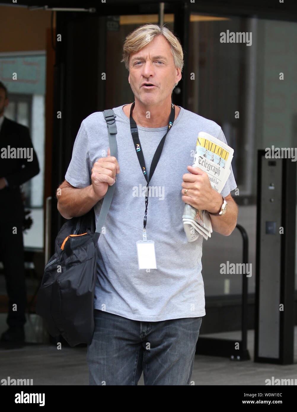 Richard Madeley outside ITV Studios Featuring: Richard Madeley Where ...