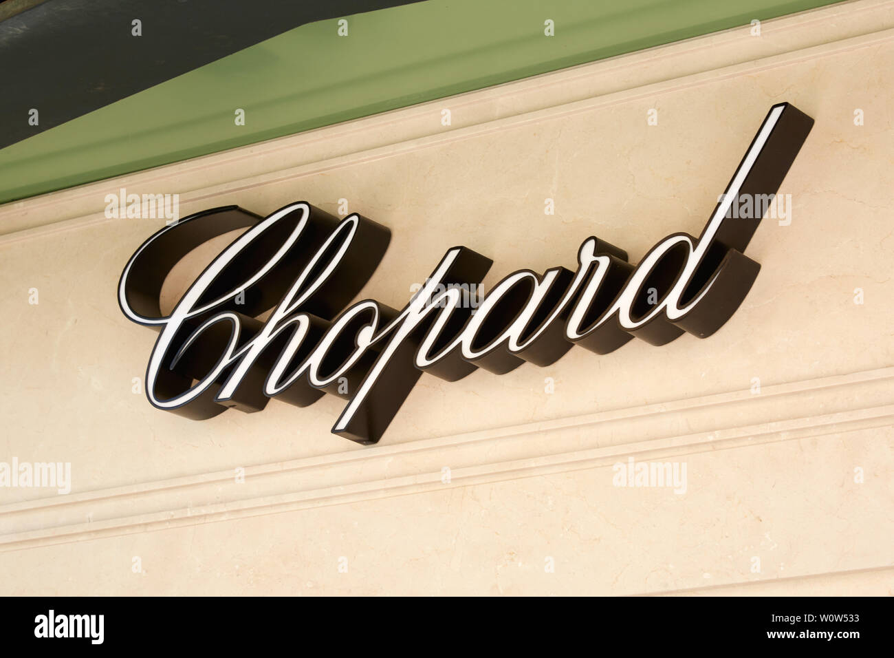 Chopard sign hi-res stock photography and images - Alamy